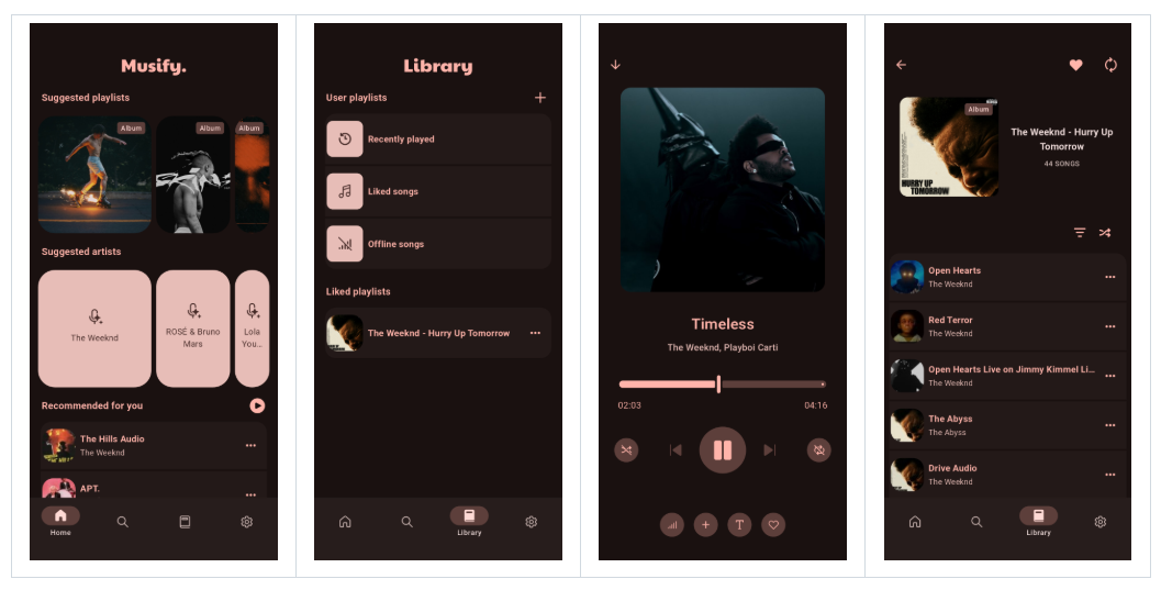 Musify – une app pour écouter vos playlistes musicales préférées sans ...